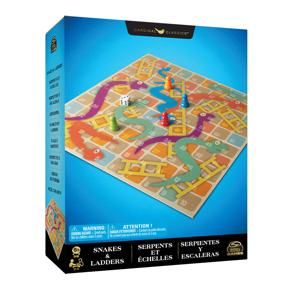 Snakes & Ladders (Cardinal Classics)– Brighten Up Toys & Games