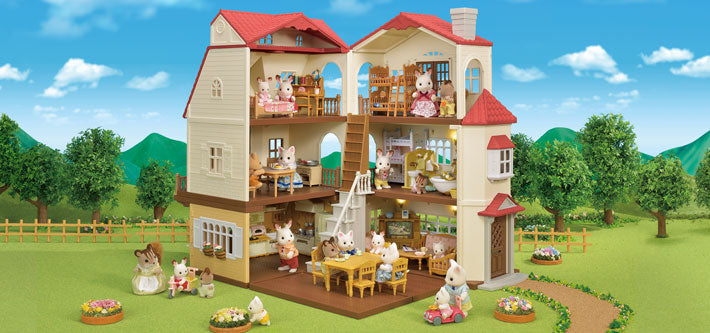 Calico critters townhome gift set store